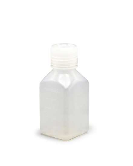 Square Bottles Polypropylene 8oz