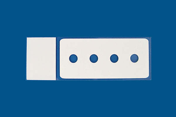 PTFE Printed Slide 4 Well, 5mm