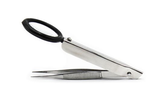 EMS Magnifier Forceps, 5½" (88.9mm)