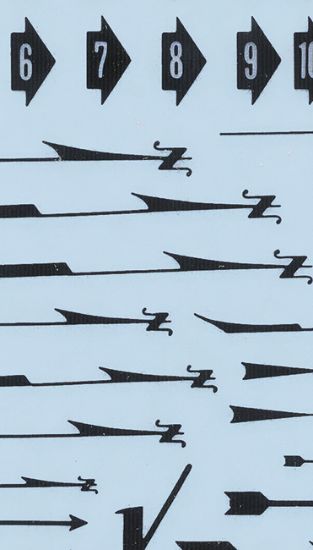 SOLID ARROWS, WHITE