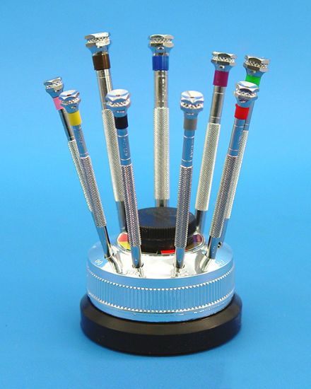 Revolving Stand Screwdriver Set