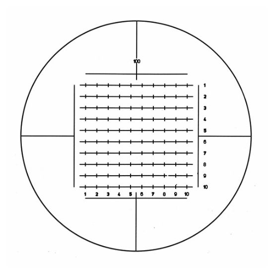 G47 Zeiss Integrating Disc Graticule, 21mm