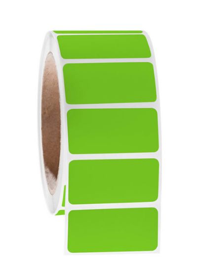 NitroTAG Cryo Labels, 2 x 1", 3" core, Green