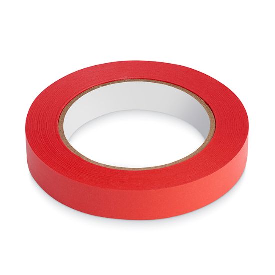 Red Label Tape, 3/4" Wide